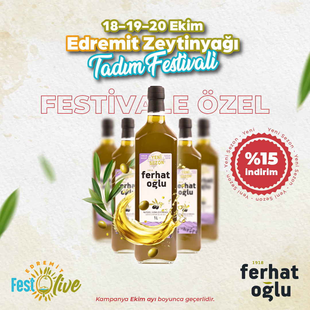 Natural Sızma Zeytinyağı - Ferhatoğlu Zeytincilik